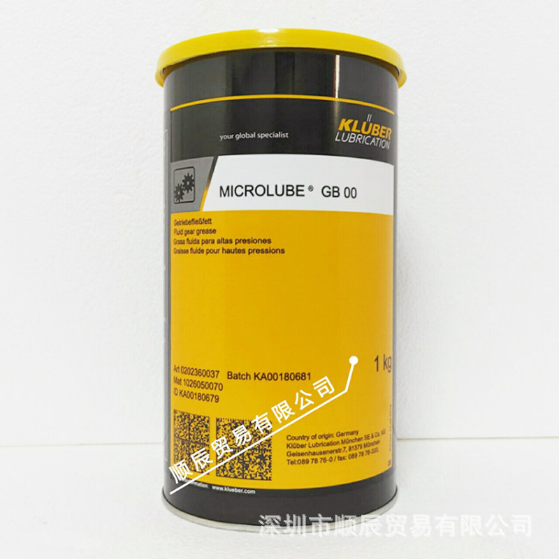 克鲁勃MICROLUBEGB00半流体齿轮润滑脂1kg/25kg高粘度工业专用-阿里巴巴