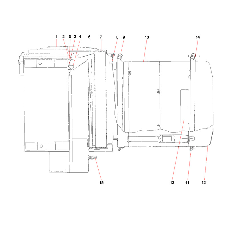 三一SY750挖掘机空气滤芯60170569 空气滤清器主滤芯P1820392100-阿里巴巴