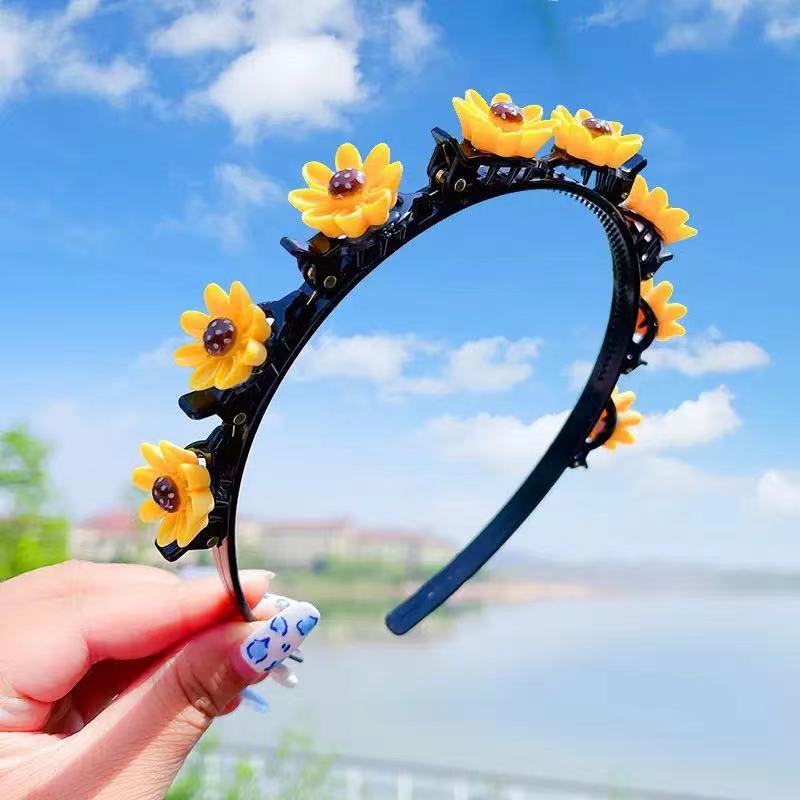 Children and distribute artifact hair hoop girl clip hair princess baby ...