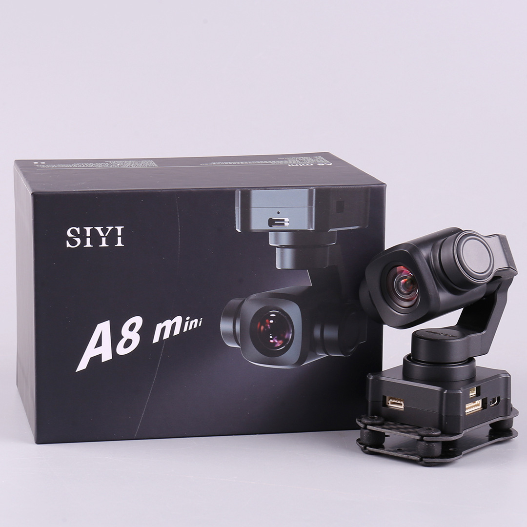 SIYI思翼A8mini云台相机4K航模无人机FPV摄像头AI跟随6倍变焦夜视-阿里巴巴