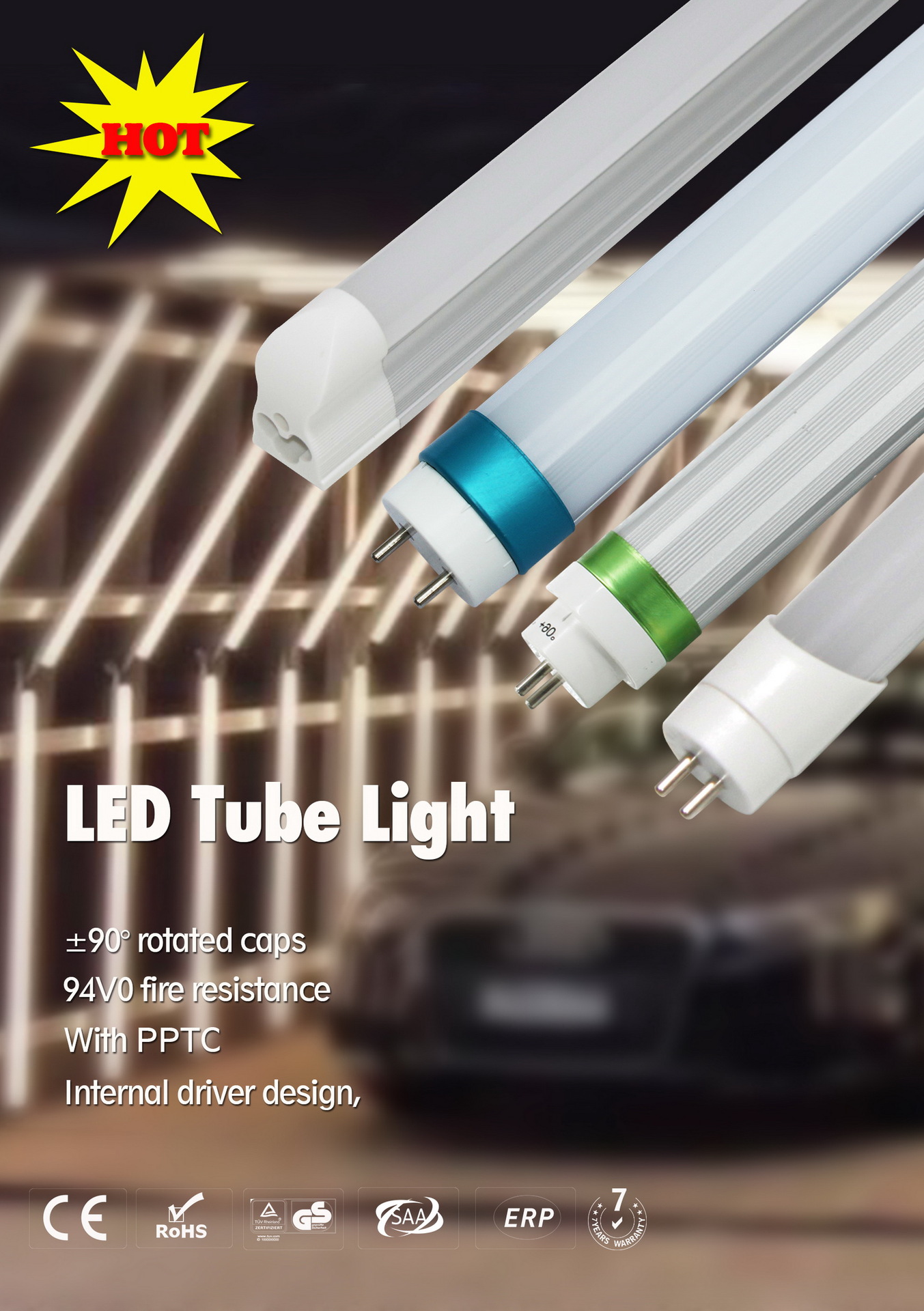 T8led灯管1.8米30w日光灯管 商场照明高光效 铝塑t8日光灯-阿里巴巴