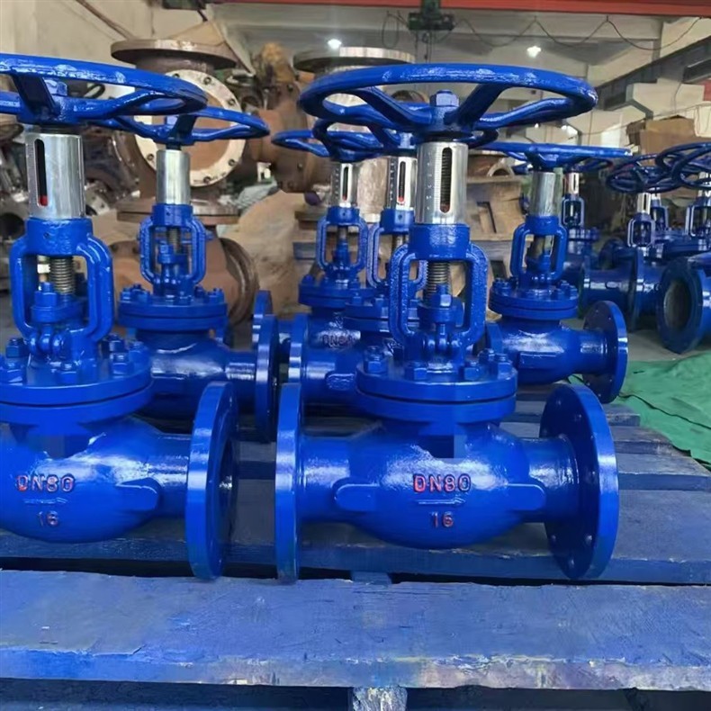 法兰铸钢T40H-16C调节阀手动暖通平衡阀空调专用流量控制阀-阿里巴巴