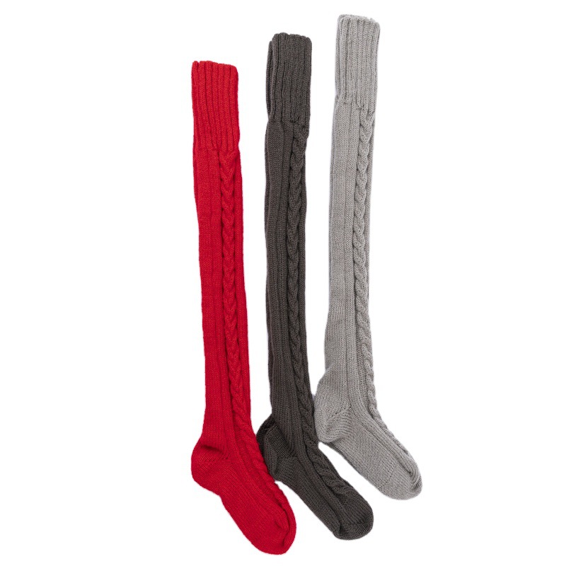 Supply european and american hot mohair over the knee stockings ...