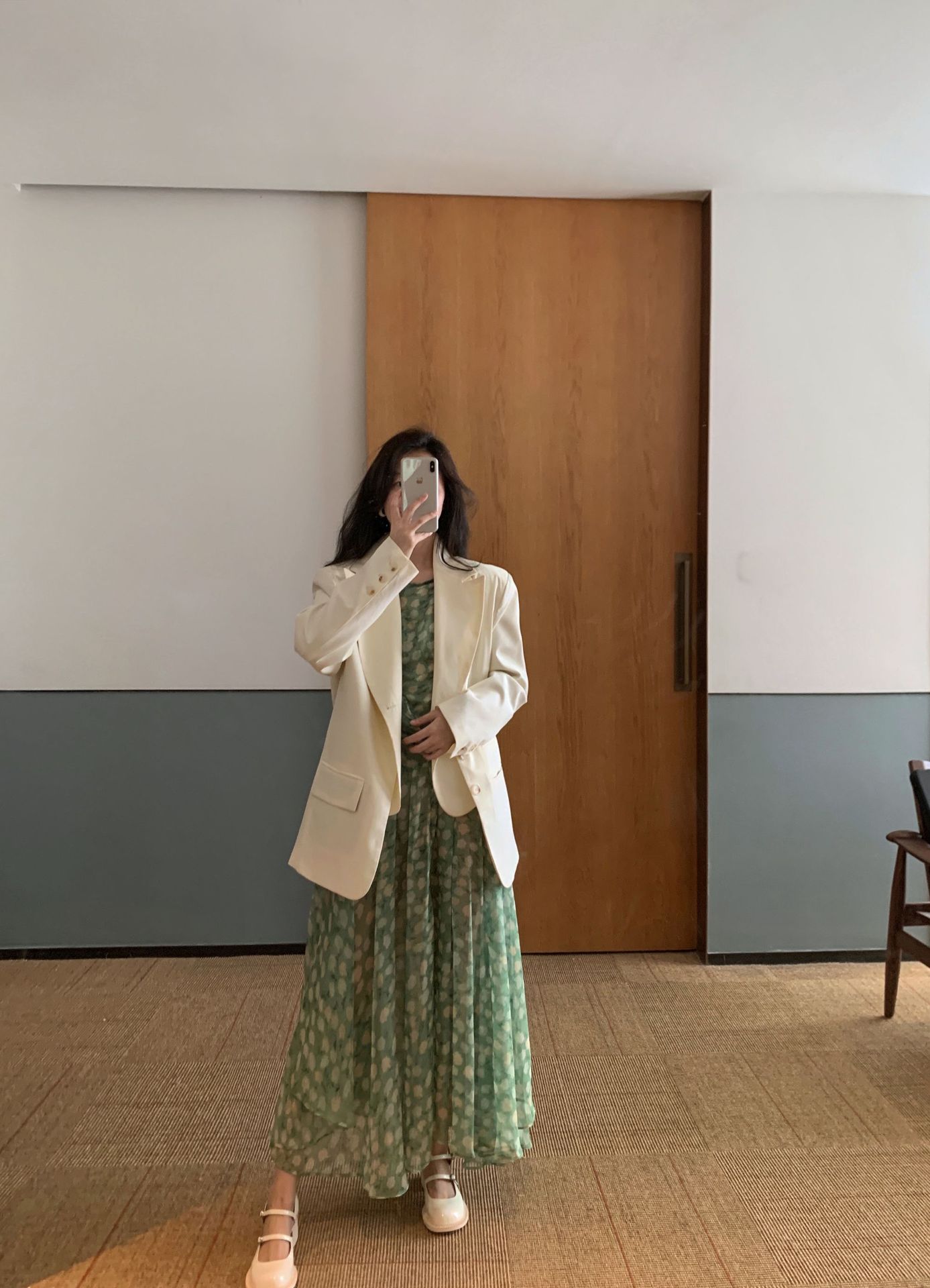 Chiko Amilia Round Toe Block Heels Pumps