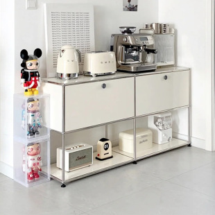 USM haller餐边柜模块化组合家具现代简约储物收纳置物边几柜子-阿里巴巴