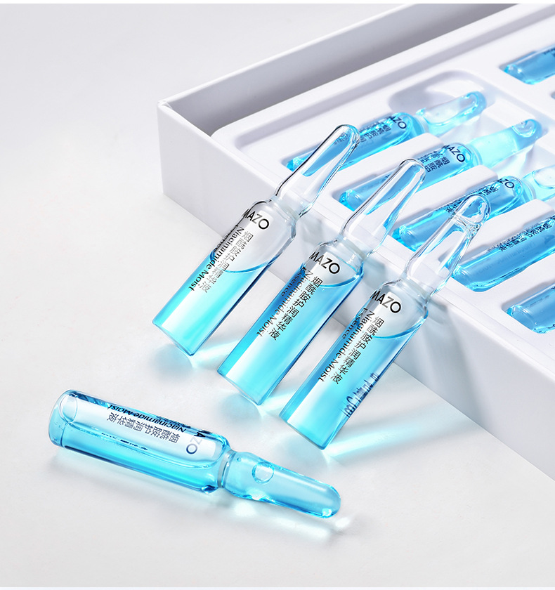 MAZO烟酰胺面部精华液早晚套盒补水保湿美容院安瓶护肤品套装批发-阿里巴巴