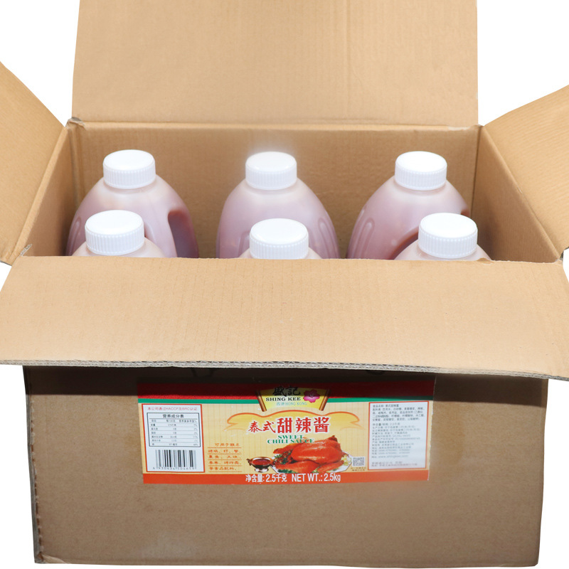 广东包运费 盛记泰式甜辣酱2.5kg*6瓶 炸鸡排甜辣酱手抓饼甜辣酱-阿里巴巴