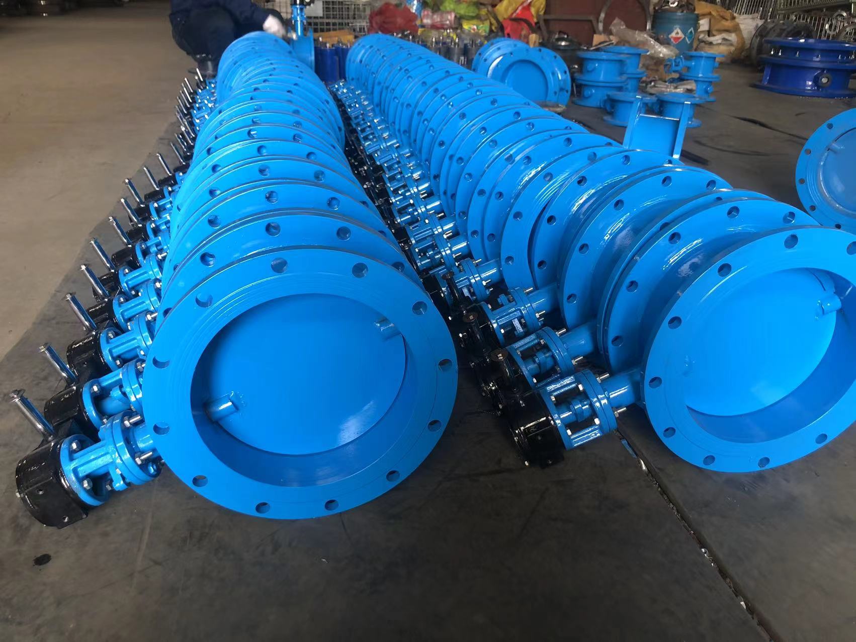 不锈钢法兰通风蝶阀D341W-2.5C气动手动电动涡轮碳钢法兰对夹蝶阀-阿里巴巴