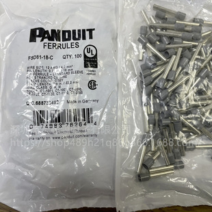 Panduit泛达FSD81-18-C 12AWG冷压端子环箍 灰色 聚丙烯材质-阿里巴巴