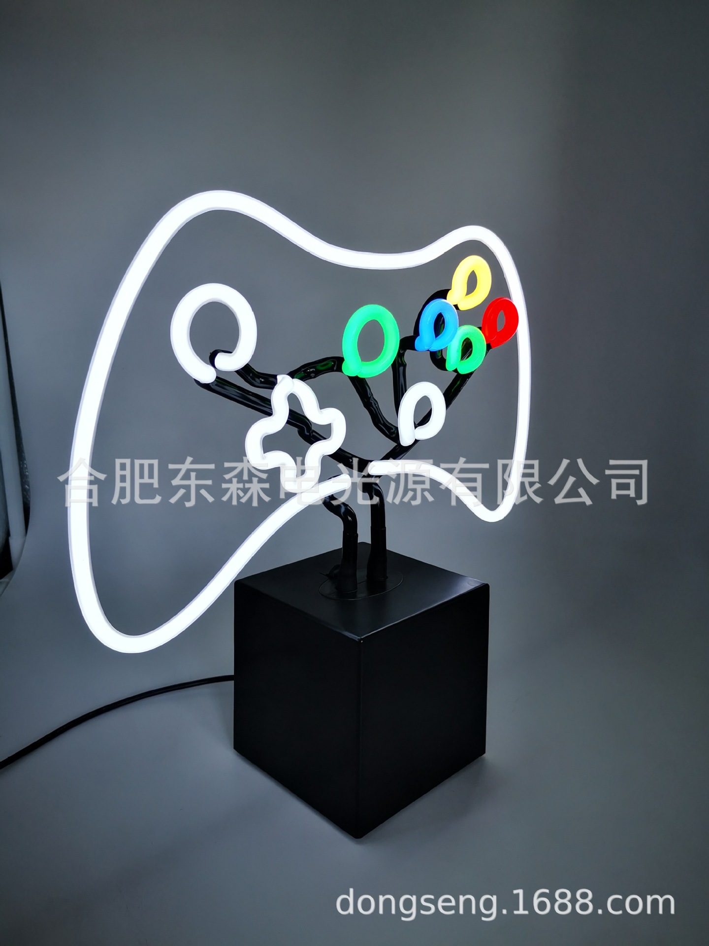 供应朋友的游戏手柄霓虹灯，Gamepad Neon Light 微软游戏手柄-阿里巴巴