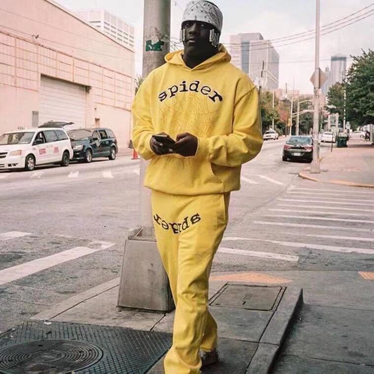 21SS 欧美嘻哈歌手同款泡发字母555555印花男女情侣卫衣连帽衫潮-阿里巴巴