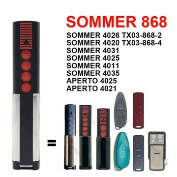 SOMMER4020TX03-868-4车库门遥控868MH 86824031 40354025 4021-阿里巴巴