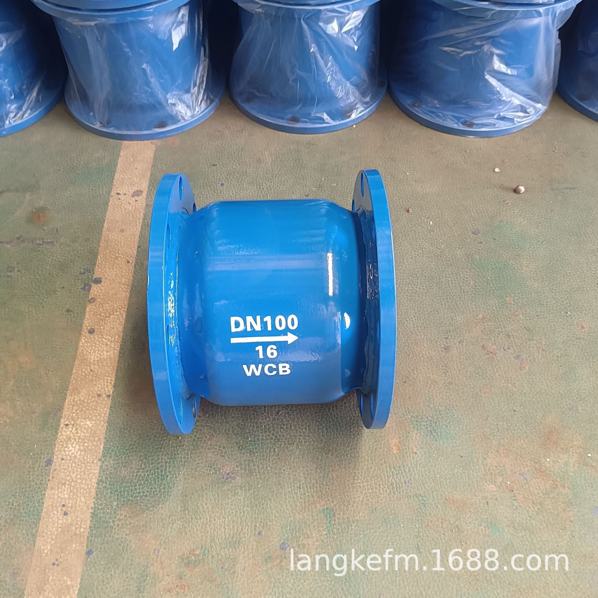 消声止回阀HC41X-16C碳钢体焊接水管水泵法兰单向消音立式逆止阀-阿里巴巴