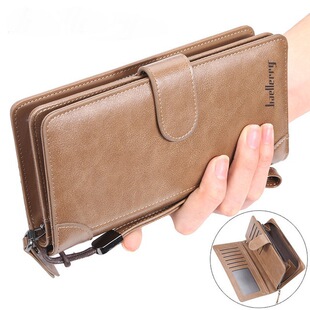 Men's Wallet Business Multi Card Position Handhold Bag purse-阿里巴巴