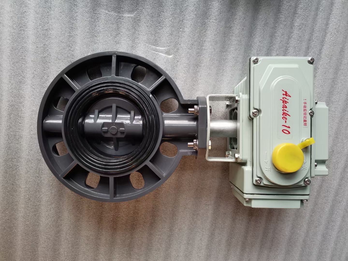 UPVC涡轮对夹蝶阀D371X-10S耐酸碱耐腐蚀FRPP阀门法兰对夹阀门-阿里巴巴