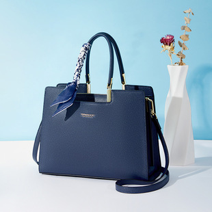 手提包2024新款时尚通勤女包大容量高级感单肩包气质妈妈包批发-阿里巴巴