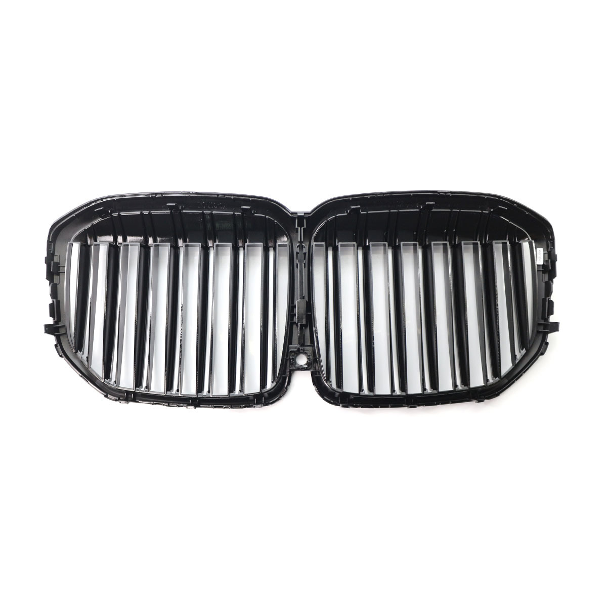 适用于宝马新X7G07改装中网51138745730双线亮黑双中网前进气栅格-阿里巴巴