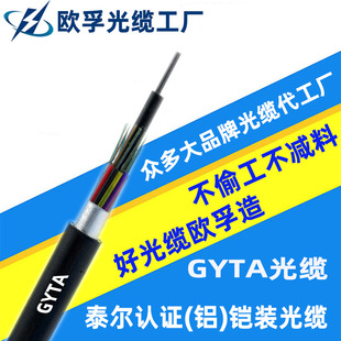 GYTA/GYTZA-4B1/4B1.3室外4芯单模光纤轻铠装架空管道光缆线 厂家-阿里巴巴