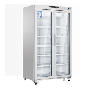 海尔HYC-761GD立式医药冷藏箱761L大容量双门疫苗药品存储柜-阿里巴巴