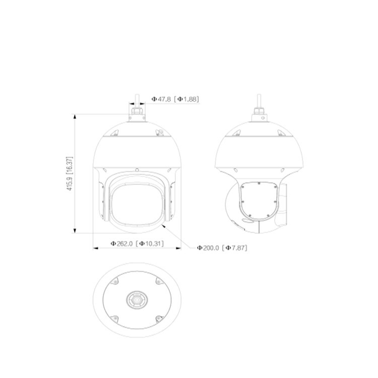 DH-SD-8A1840-HNF-PA-E 大华800万8寸40倍全智能红外超星光球机-阿里巴巴