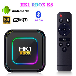 外贸HK1RBOX K8 安卓机顶盒RK3528双频WIFI6 BT5.0安卓13.0TV BOX-阿里巴巴