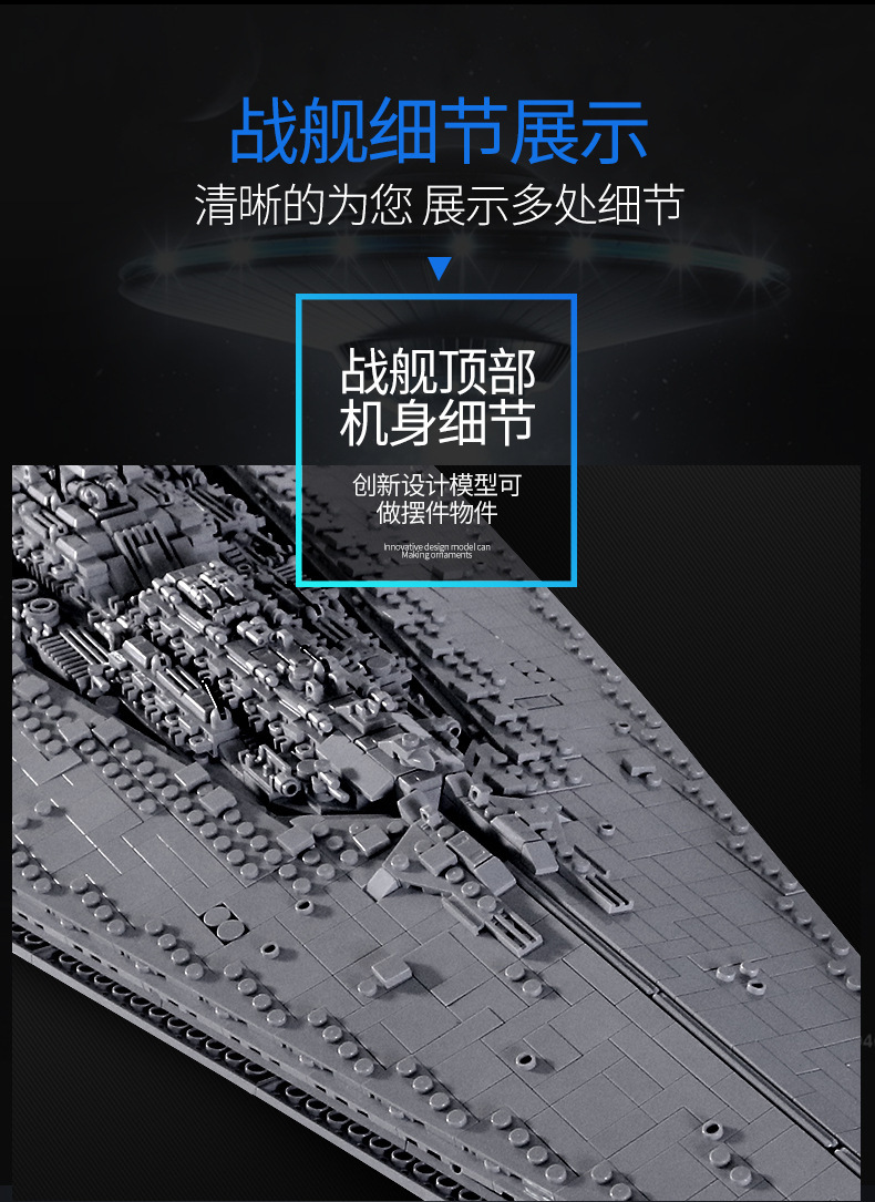 MOULD KING 13134 - Executor class Star Dreadnought