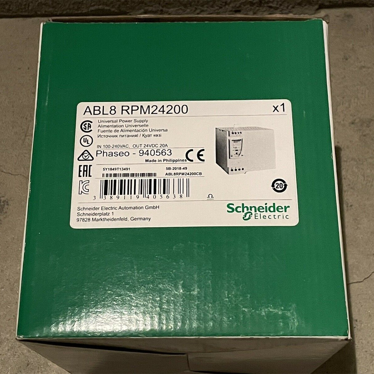 施SCH耐NEIDER全新电源ABL8RPS24100 ABL2REM24085K ABL8RPM24200-阿里巴巴