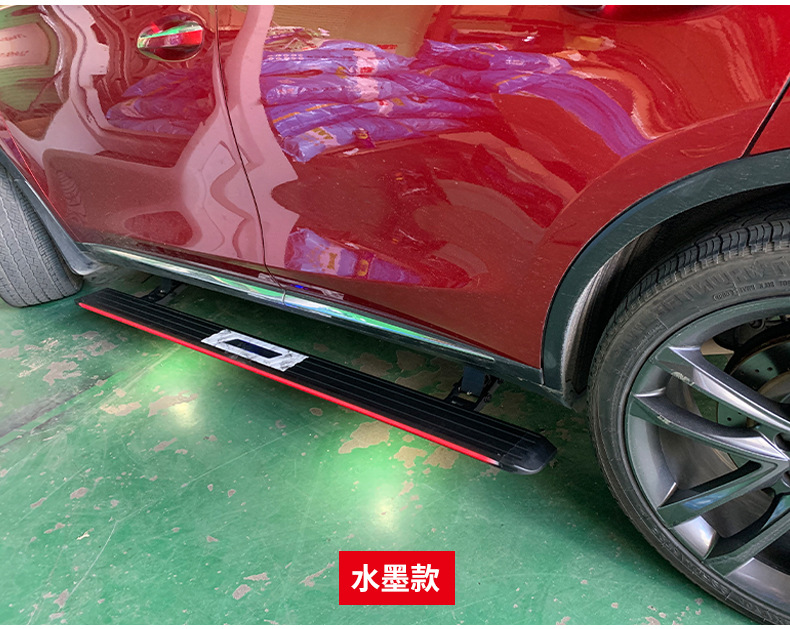 汉兰达电动踏板 铝合金迎宾汽车自动踏板 适用丰田霸道坦途酷路泽-阿里巴巴