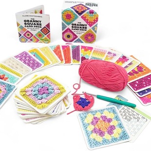跨境热销新款创意The Granny Square Card Deck 50种混设计卡片组-阿里巴巴