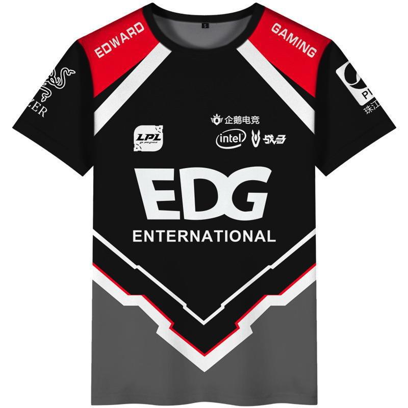 EDG战队服lpl联盟游戏clearlove同款T恤比赛服S10总决赛短袖男式T-阿里巴巴