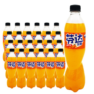 可口可乐零卡无糖芬达500ml*24瓶 橙味汽水无糖低脂 碳酸饮料-阿里巴巴