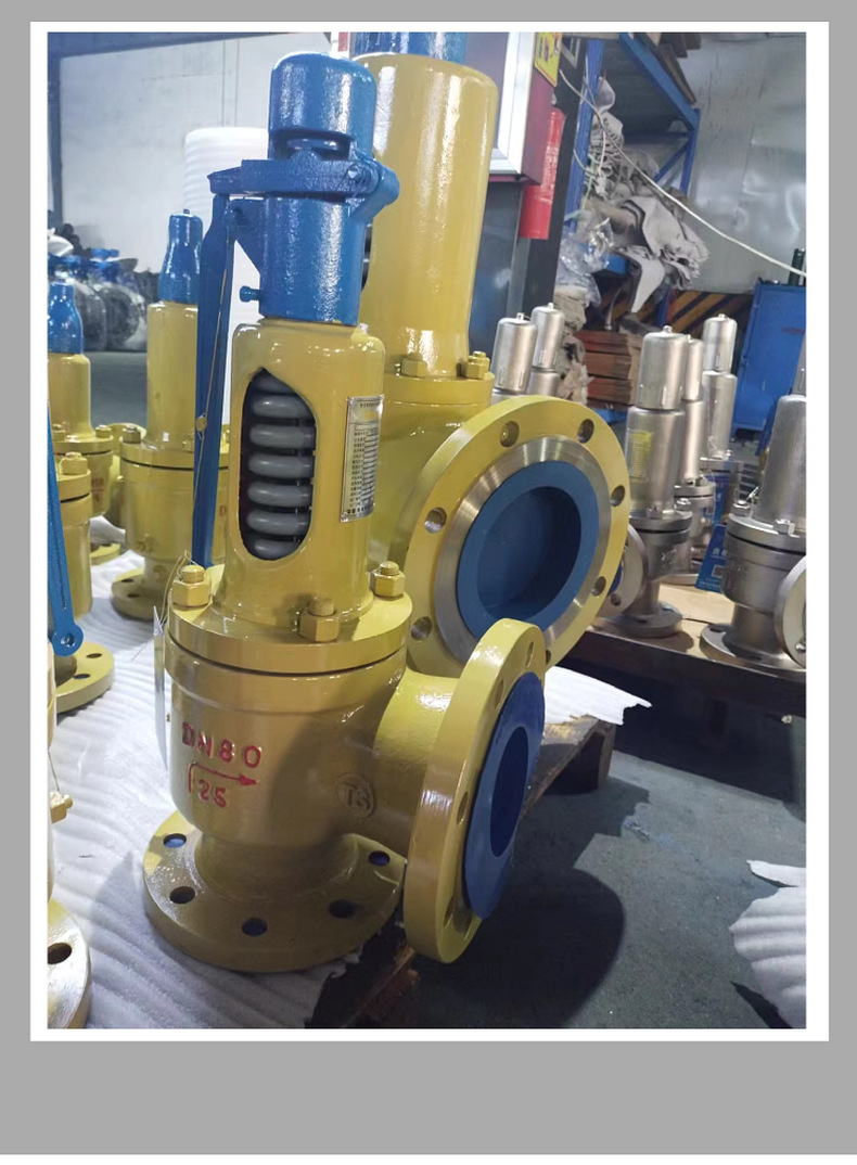 科科蒸汽锅炉安全阀 A48Y/H-16C/25C-DN50弹簧式安全阀法兰安全阀-阿里巴巴