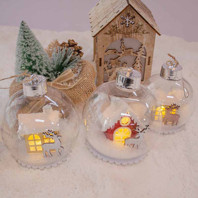 定制圣诞节LED灯装饰品挂饰圣诞球透明球内发光挂件圆球批发-阿里巴巴