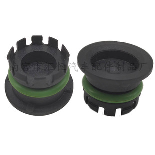 适用路虎揽胜 捷豹XF XE发动机缸体后油封堵盖封塞时规盖JDE40647-阿里巴巴