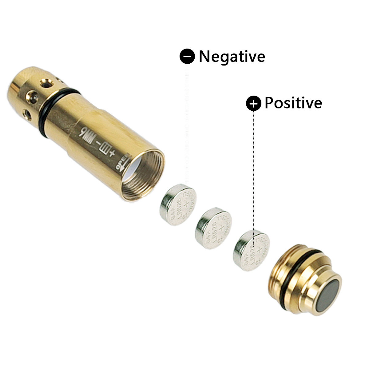 9mm/.380ACP/.40S&W/223Rem 干火激光训练弹射击竞赛战术激光子弹-阿里巴巴
