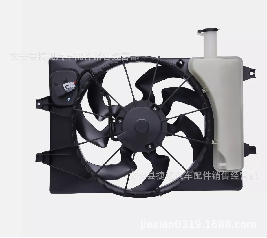 适用于现代起亚水箱电子扇散热器风扇总成25380-2P200/2538017030-阿里巴巴