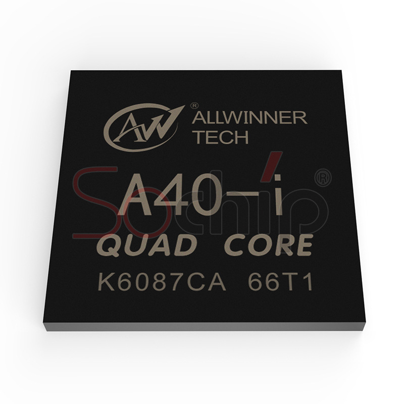 全志ALLWINNER一级代理A40I 芯片 四核处理器工业级 全新原装正品-阿里巴巴