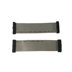 自定义20pin 2.54mm UL 2651 VW-1 105ºC 28AWG灰色IDC软排线-阿里巴巴