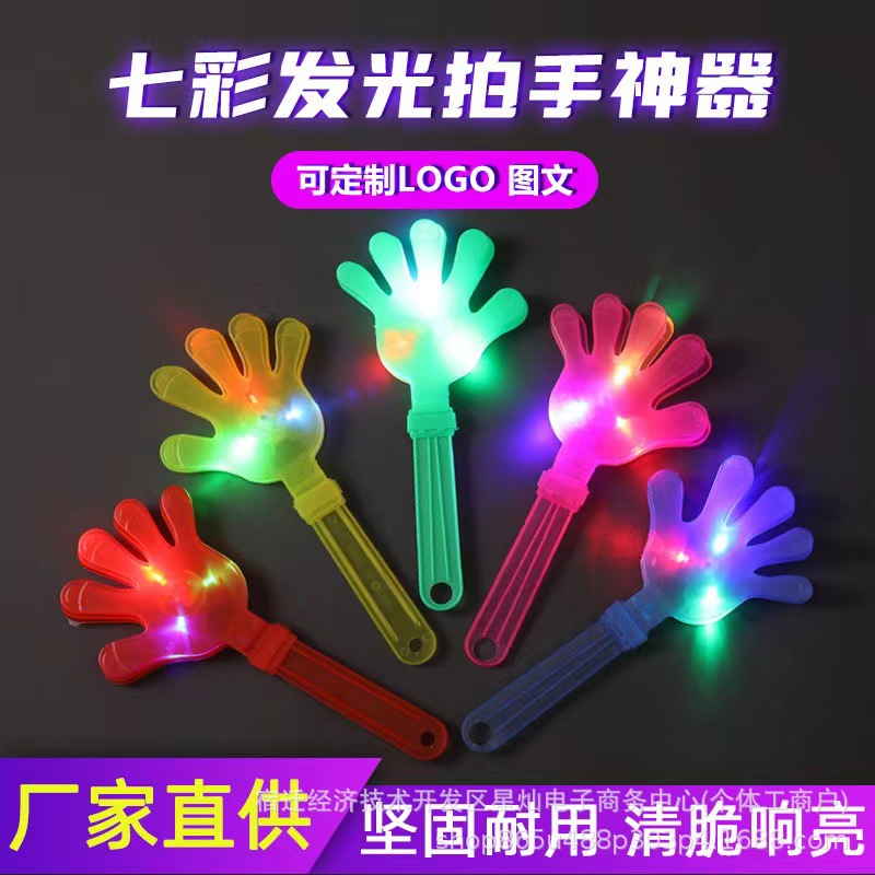 Luminous Hand Clapping Device Clapping Hand Concert Cheering Props ...