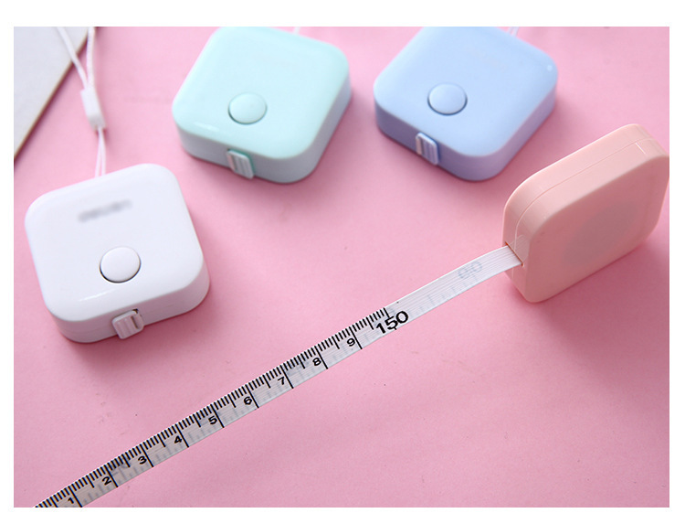 迷你小卷尺多功能方形便携皮尺测量三围胸围腰围软尺子量衣尺批发-阿里巴巴