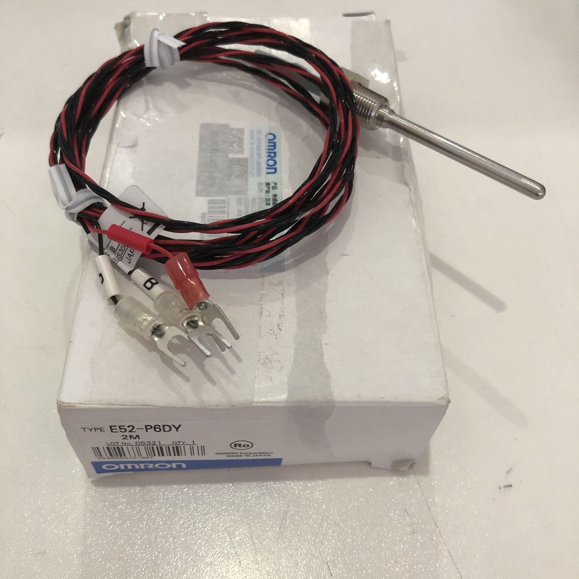 欧姆龙OMRON热电偶 E52-P6DY 2M 全新原装正品现货-阿里巴巴