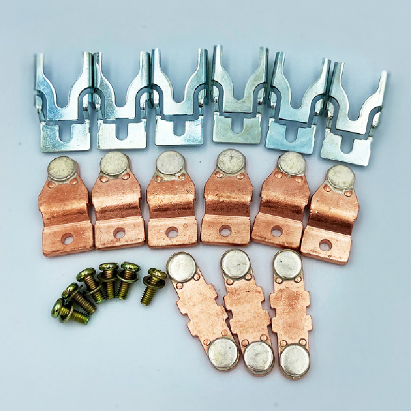 LC1D410交流接触器银点主触头银触点主动静配件-阿里巴巴