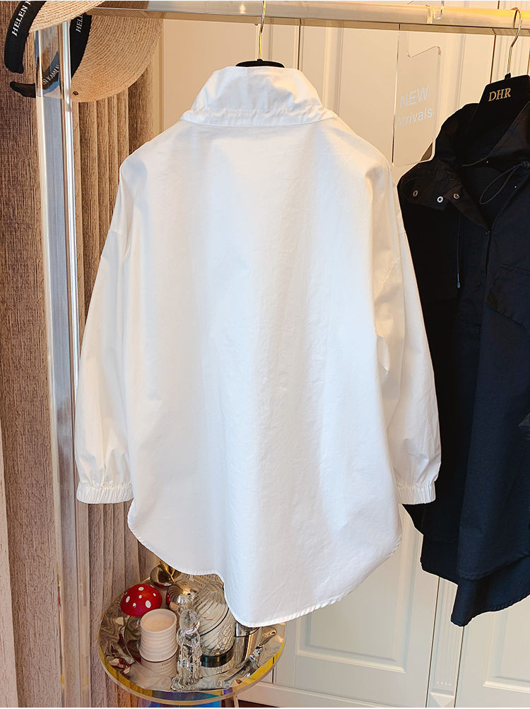 厂家直销 300斤胖mm大码夏季薄款防晒衣女衬衫宽松开衫显瘦外套-阿里巴巴