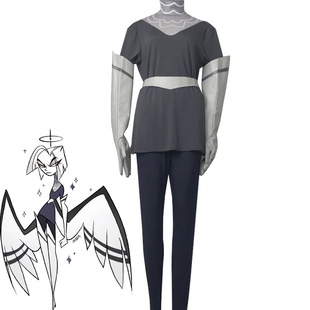 地狱客栈cosplay Hazbin Hotel 琉特 鲁特cos服Lute 角色扮演-阿里巴巴