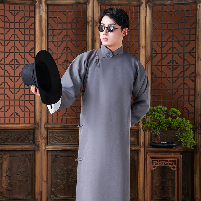 Chinese style wedding gown male of the republic of China men's wash and ...