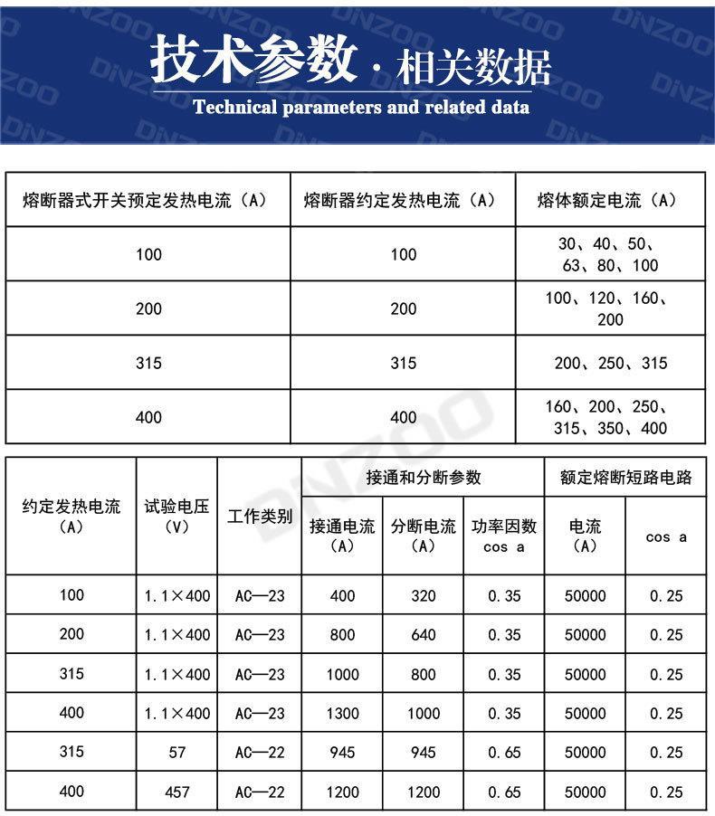 封闭式负荷开关HH12-100A 熔断器式开关HH12-100/3 3Z铁壳开关-阿里巴巴