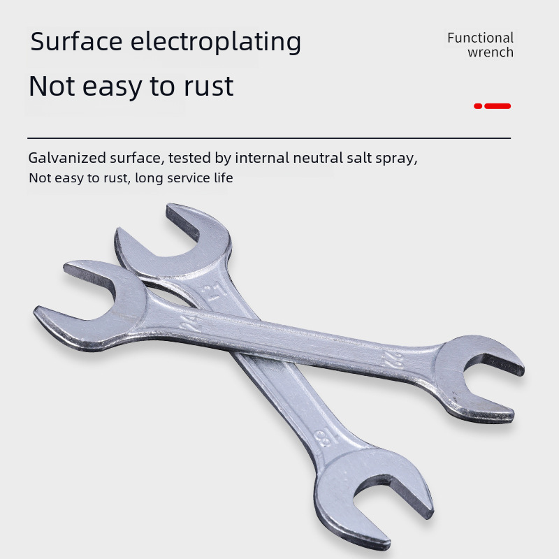 Galvanized Wrench High Strength Forging Manual Dock Double Open End ...