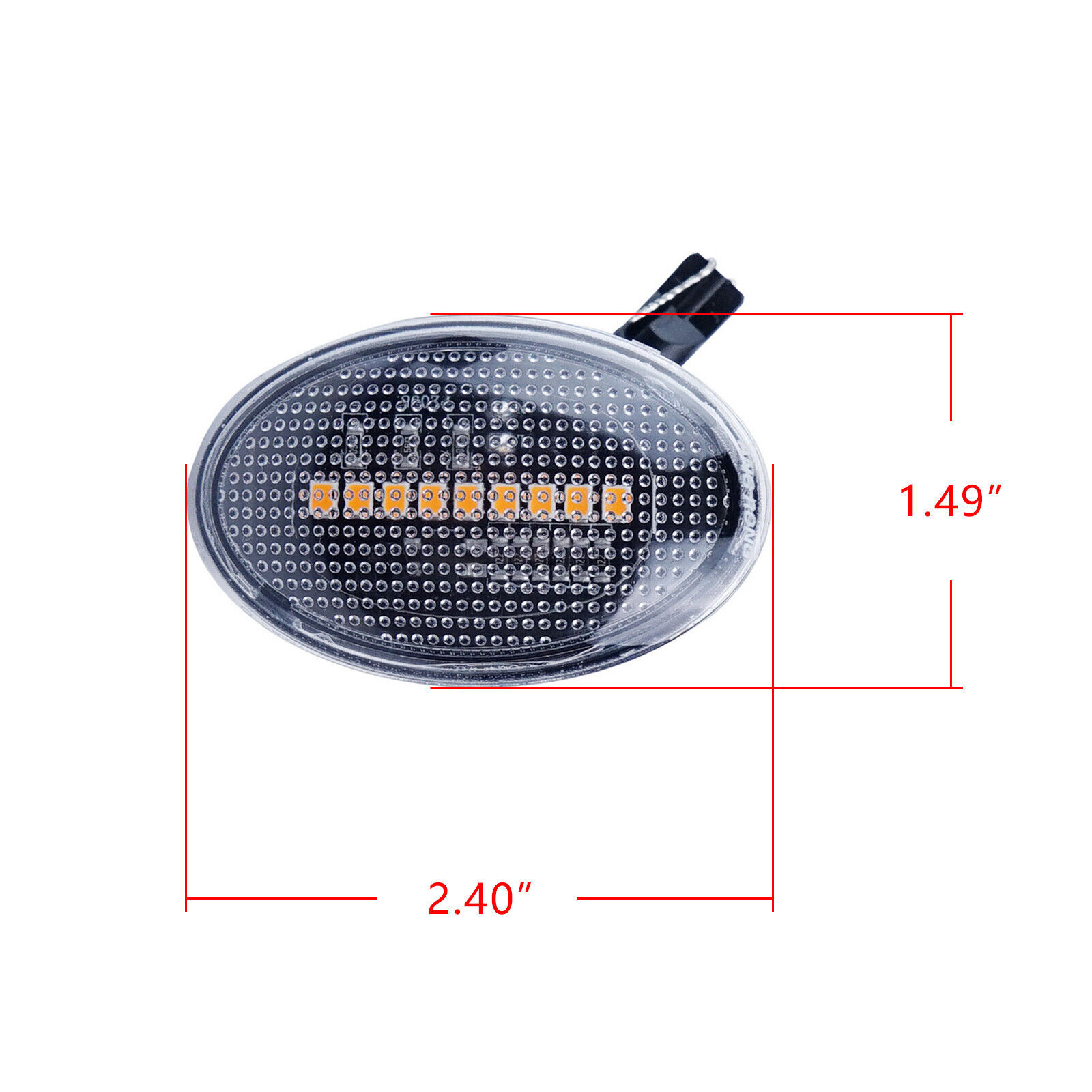 适用Ford福特嘉年华边灯LED侧转向灯源头厂家叶子板灯跨境1385980-阿里巴巴