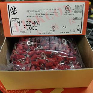 原装JST N1.25-M4 FN系列 冷压端子 原厂出售 拍前咨询-阿里巴巴