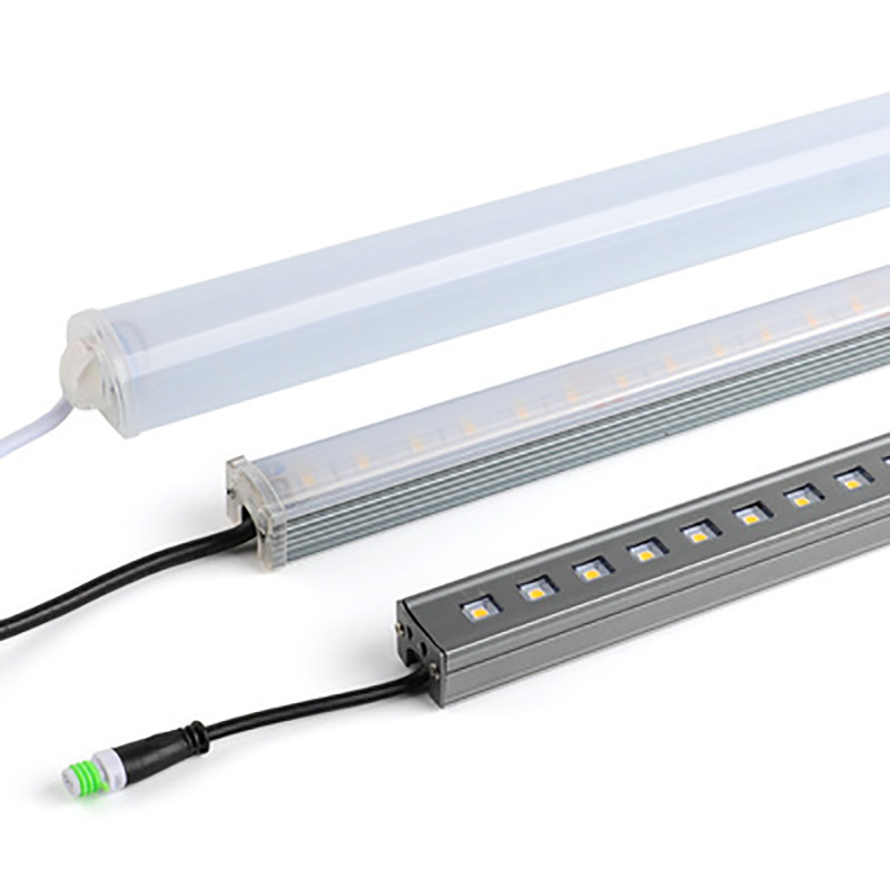 Digital tube led guardrail tube colorful outdoor waterproof wall ...